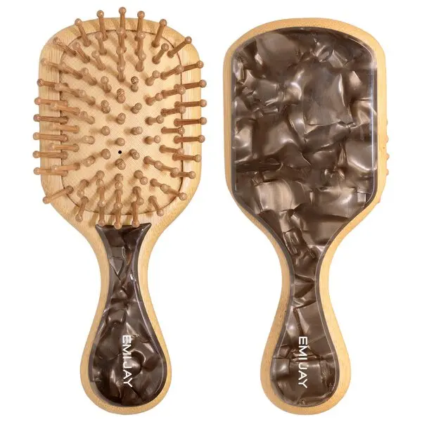 EMI JAY Mini Paddle Hair Brush In Toasted Sugar
