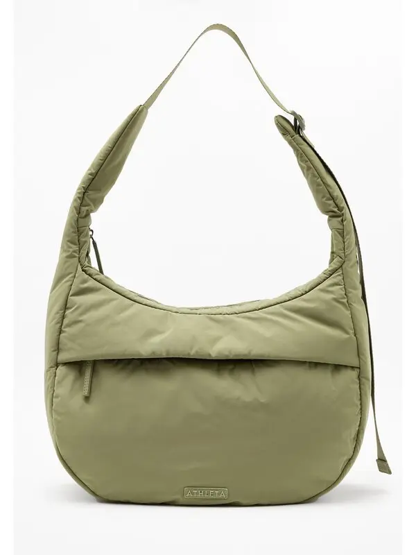 Athleta Medium Crossbody Hobo Bag - Eucalyptus