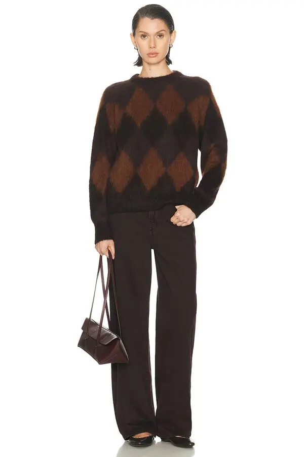 A.L.C. Ezra Shaggy Knit Sweater