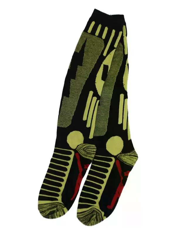 WALTER VAN BEIRENDONCK Panelled Socks