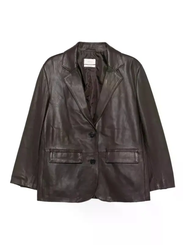 VICOLO Flap-pocket Leather Jacket