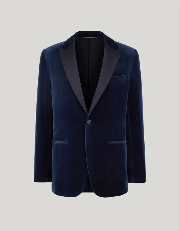 Canali Cotton Velvet Tuxedo Jacket