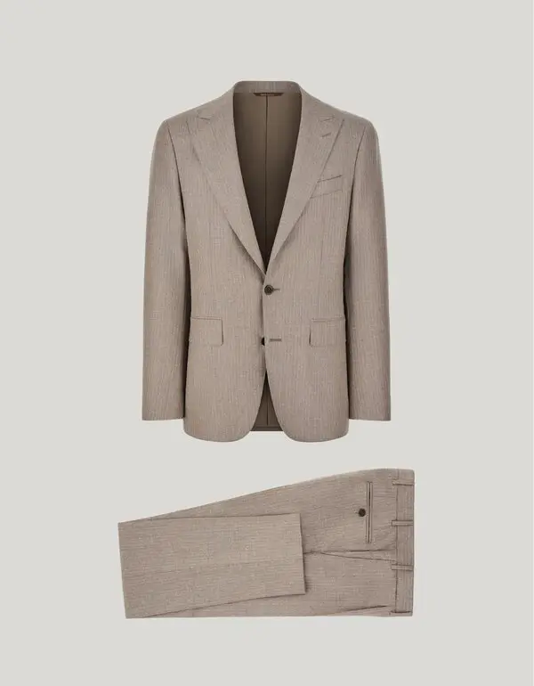 Canali Pure Wool Suit - Beige