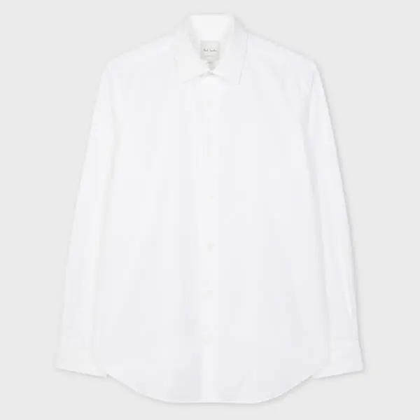 Paul Smith Tailored-fit End-on-end Cotton Shirt