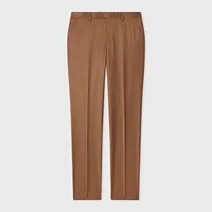 Paul Smith Tapered-fit Wool-cashmere Flannel Trousers