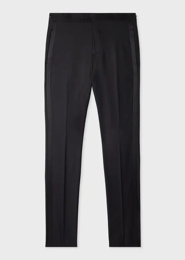 Paul Smith Slim-fit Wool-silk Evening Trousers