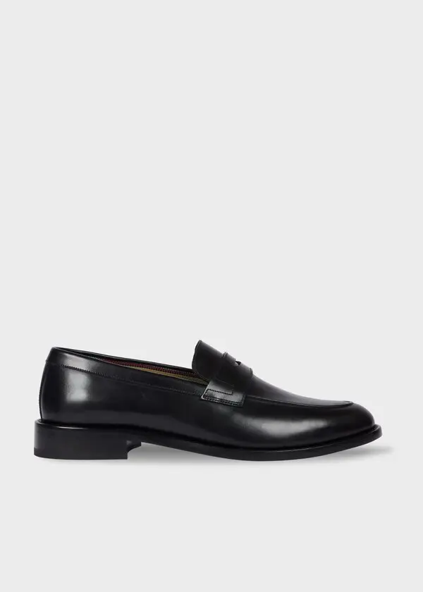 Paul Smith Leather Loafers - Black