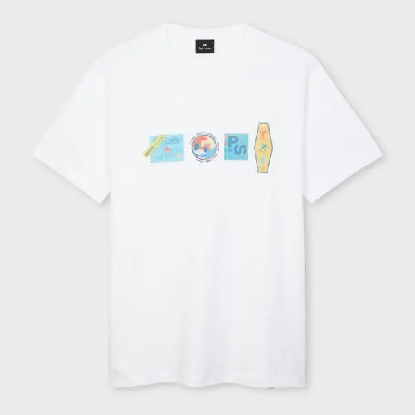 Paul Smith Stickers' Print T-shirt