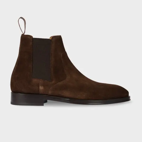 Paul Smith Lawson Suede Boots - Brown