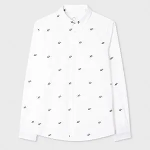 Paul Smith Tailored-fit 'star' Print Shirt