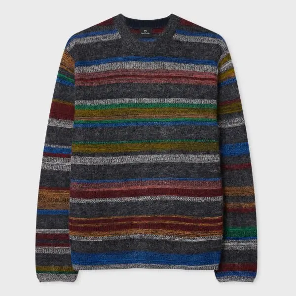Paul Smith Crayon Stripe Cotton-mohair Sweater