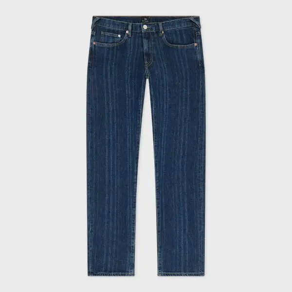 Paul Smith Relaxed Tapered-fit Laser Stripe Jeans