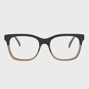 Paul Smith Green Transparent 'madron' Clip-on Spectacles