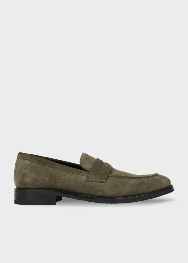 Paul Smith Suede Loafers - Brown