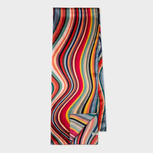 Paul Smith Swirl' Silk Scarf