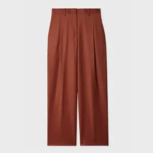 Paul Smith Flannel Wide-leg Trousers