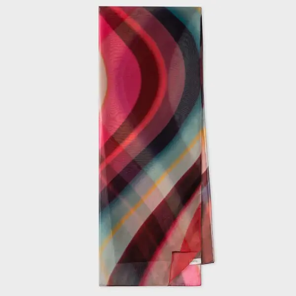 Paul Smith Spray Swirl' Silk Scarf