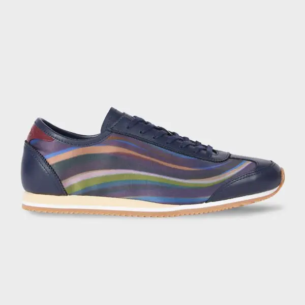Paul Smith Navy 'midnight Swirlmaltese' Trainers