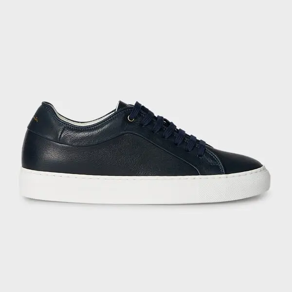 Paul Smith Basso Leather Sneakers - Blue