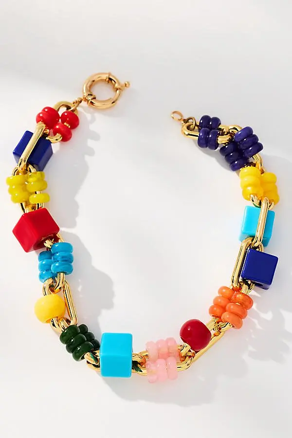 Timeless Pearly Color Charm Necklace