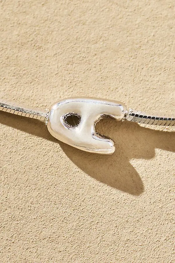 Anthropologie Monogram Necklace - A