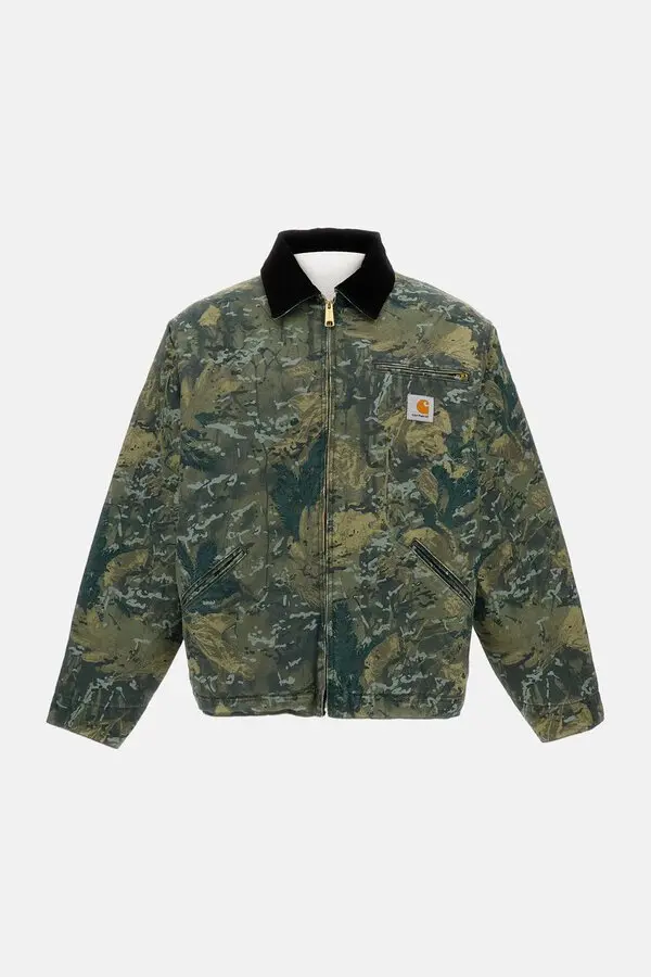 Carhartt Work In Progress Og Detroit Coat - Green