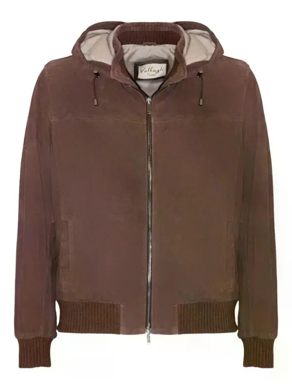 VOLFAGLI FIRENZE Hooded Zip Jacket