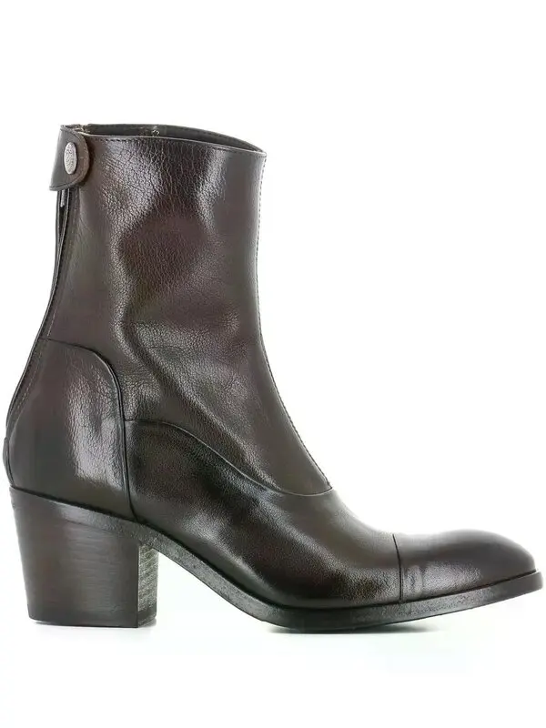 ALBERTO FASCIANI 65mm Cap-toe Heeled Boots
