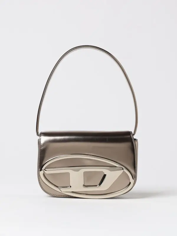 Diesel Bag In Mirrored Leather