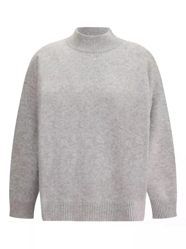 MADELEINE THOMPSON Roll-neck Barber Sweater