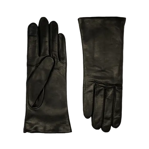 AGNELLE Inès Cashmere Lined Lambskin Gloves
