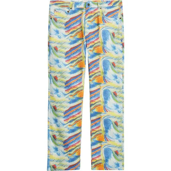 RIZORT Art Straight Cotton Twill Pants