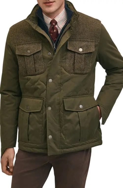 Brooks Brothers Water Resistant Quilted Field Jacket