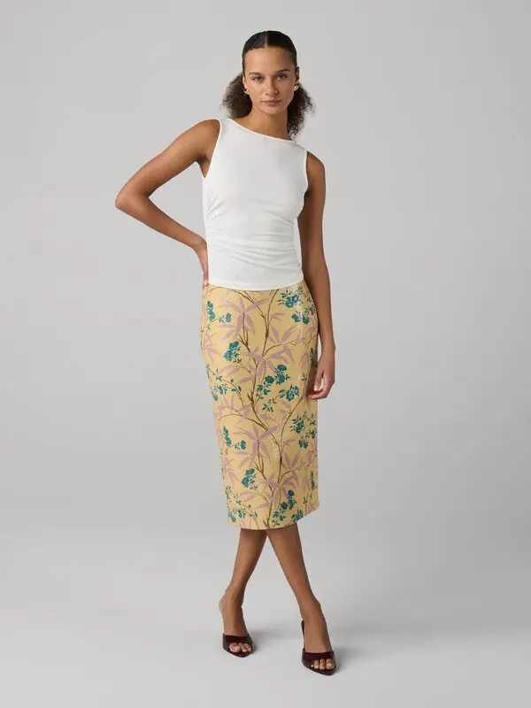 Diane Von Furstenberg Bianca Sequin Skirt