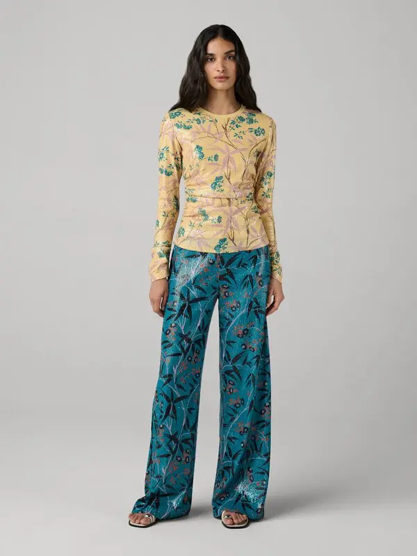 Diane Von Furstenberg Marlene Sequin Top
