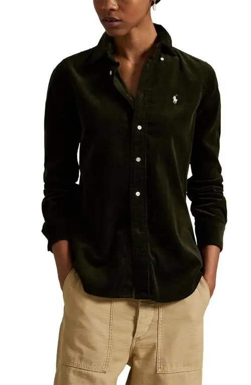 Ralph Lauren Corduroy Button-down Shirt