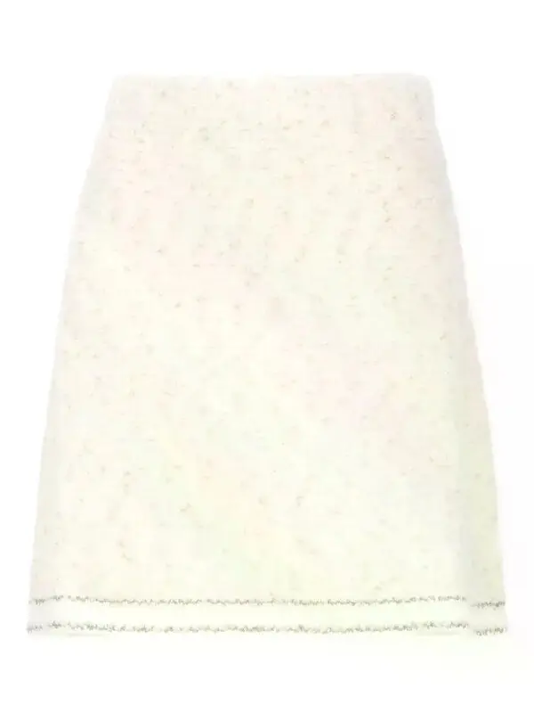 D.exterior Sequin Mini Skirt