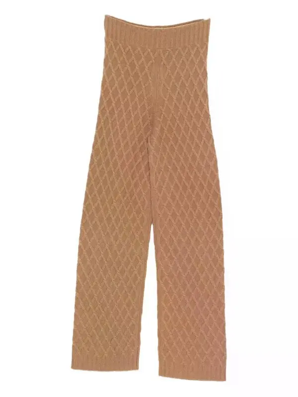 Max Mara High-waist Knitted Trousers