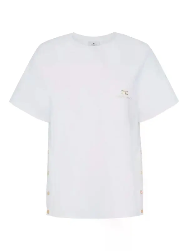 Elisabetta Franchi Buttoned Pocket T-shirt