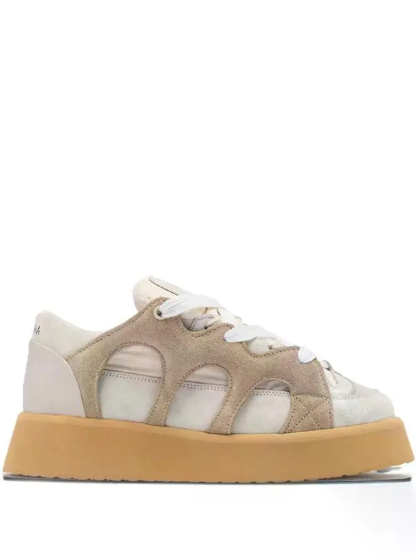 SANTHA Suede Platform Sneakers