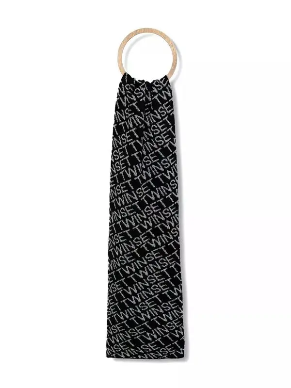 TWINSET Logo-print Scarf
