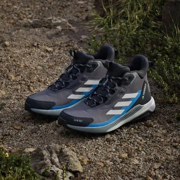 adidas Terrex Anylander Mid Rain.RDY Hiking Shoes Grey 7.5 - Mens