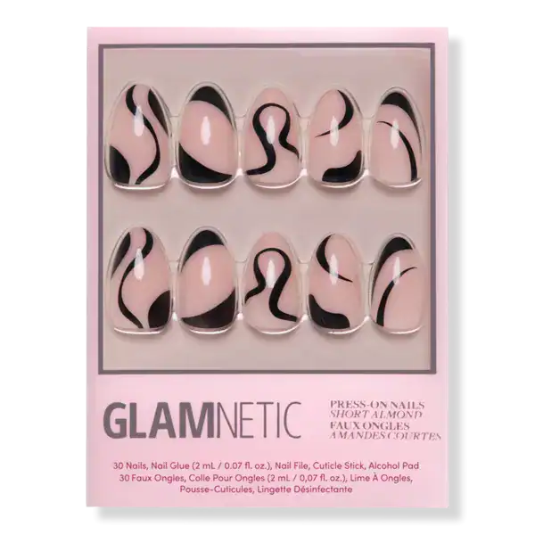 Glamnetic Ink Wave Press-On Nails - One-Color | Editorialist