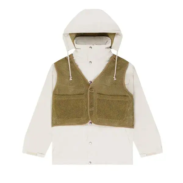 Aimé Leon Dore Convertible Field Jacket 'Silver Birch - Cream ...