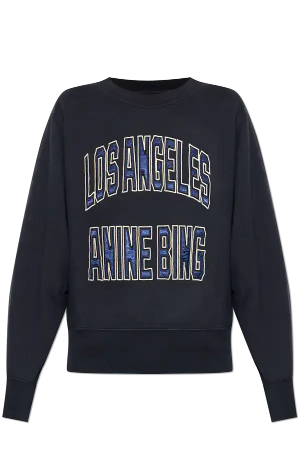 Anine Bing Harry Sweatshirt - Black | Editorialist