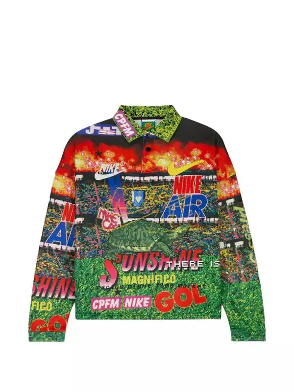 NIKE ナイキ CPFM カクタスプラントLong Sleeve Polo 1496998_00.png.png