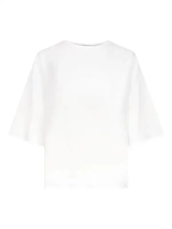 Loulou De Saison Osis Boxy T-Shirt - White | Editorialist