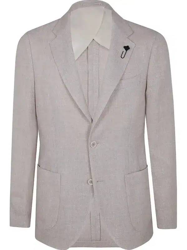 Lardini Iconic Jacket - White | Editorialist