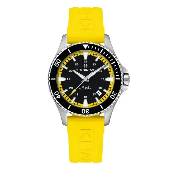 Hamilton Khaki Navy Scuba Auto Watch Black Dial, 40mm, |H82395332 ...