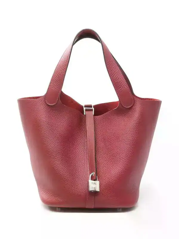 HermèS 2024 Picotin Handbag - Red | Editorialist